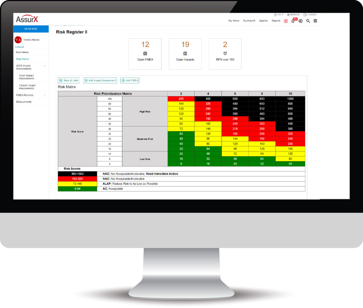 Risk Management Software | AssurX QMS