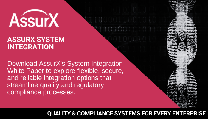 Seamless AssurX System Integration for Quality and Compliance