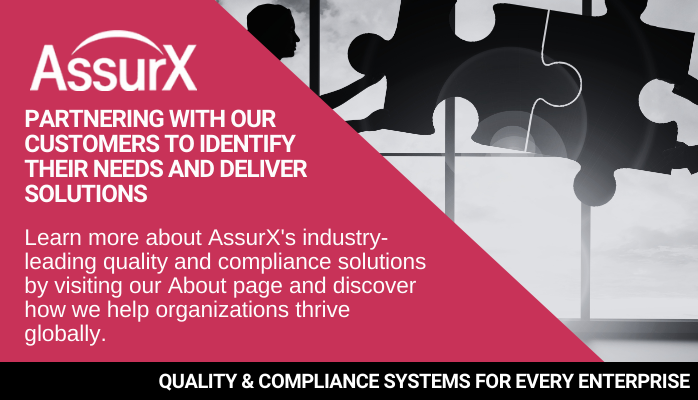 About AssurX - Quality Management and Regulatory Compliance