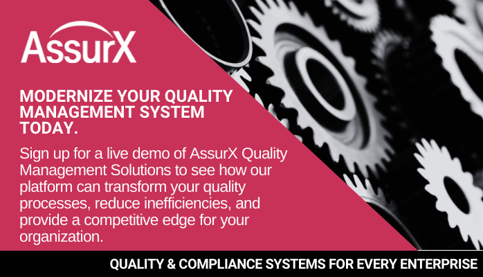 Connect with AssurX: One-Stop Solution for Quality & Compliance